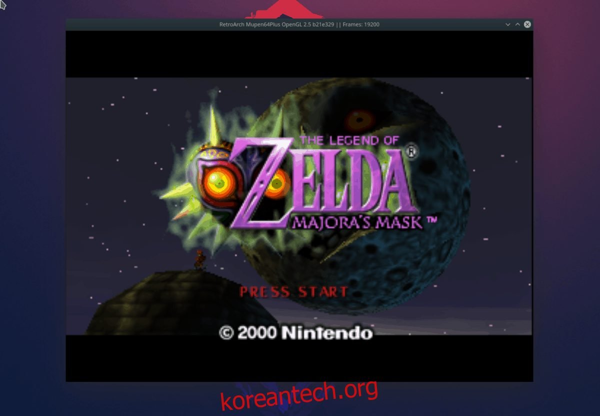 Linux에서 Retroarch로 N64 게임을 하는 방법